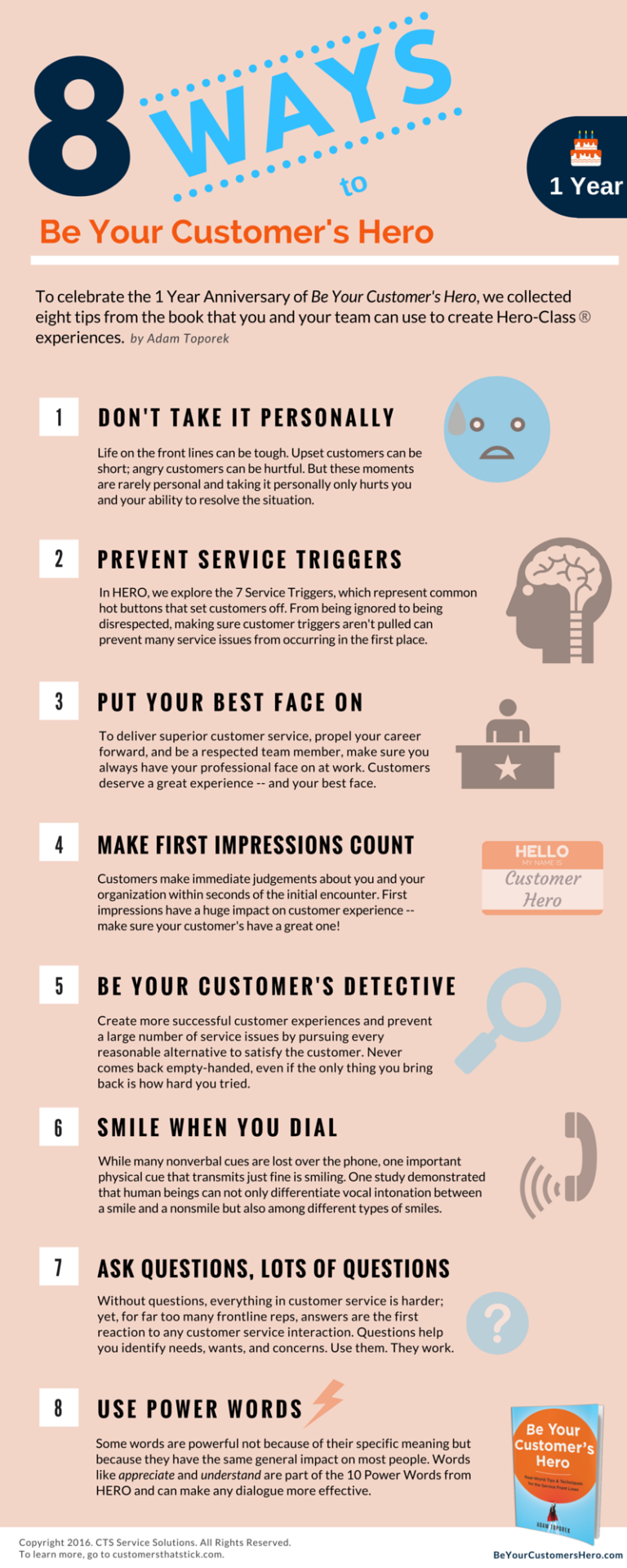 8 Ways to Be Your Customer's Hero - Customers That Stick